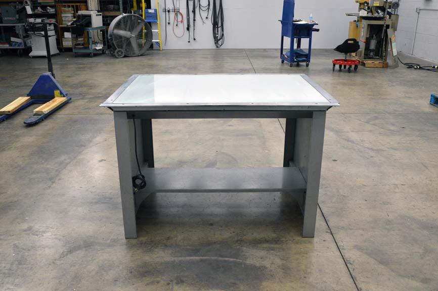 Lot #163: NuArc VLT51F Light Table - WireBids